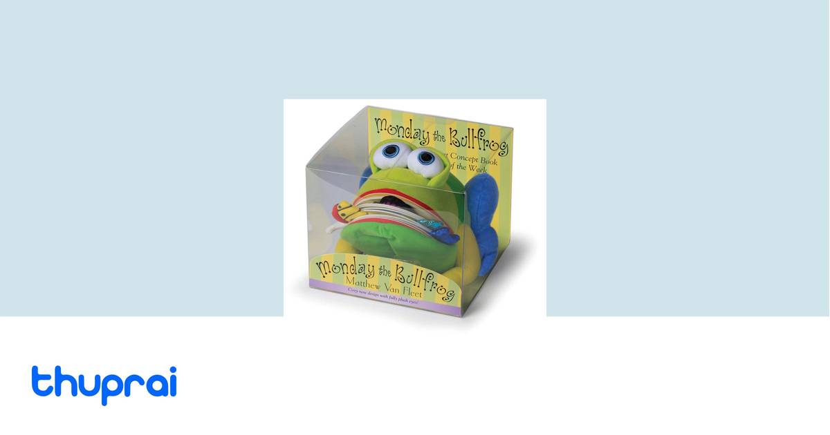 Buy Monday the Bullfrog: A Huggable Puppet Concept Book About the Days ...