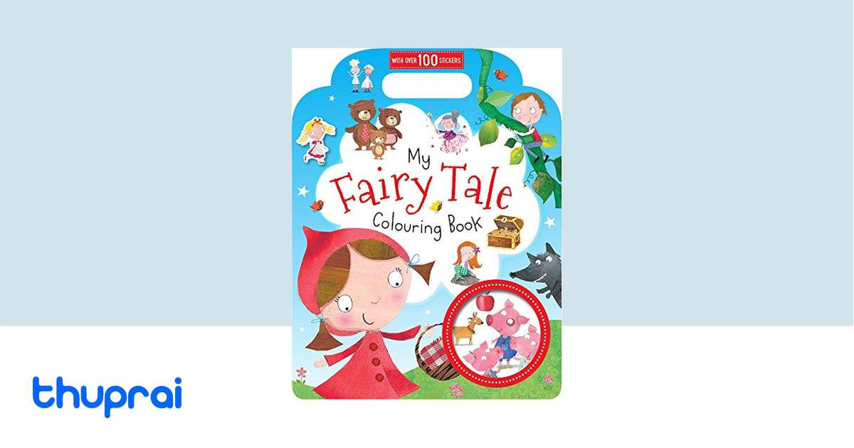 Buy My Fairy Tale Colouring Book in Nepal | Thuprai