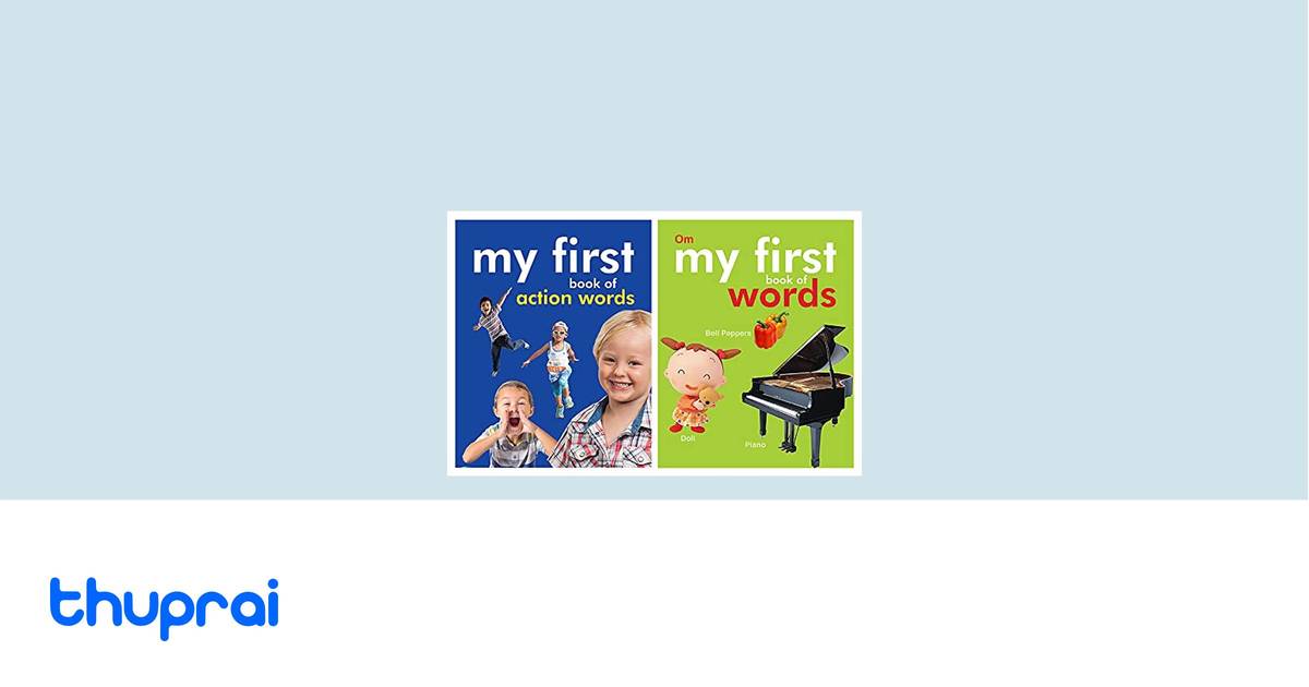 Buy My First Book of Action Words and Words (Padded) (Set of 2 Books ...