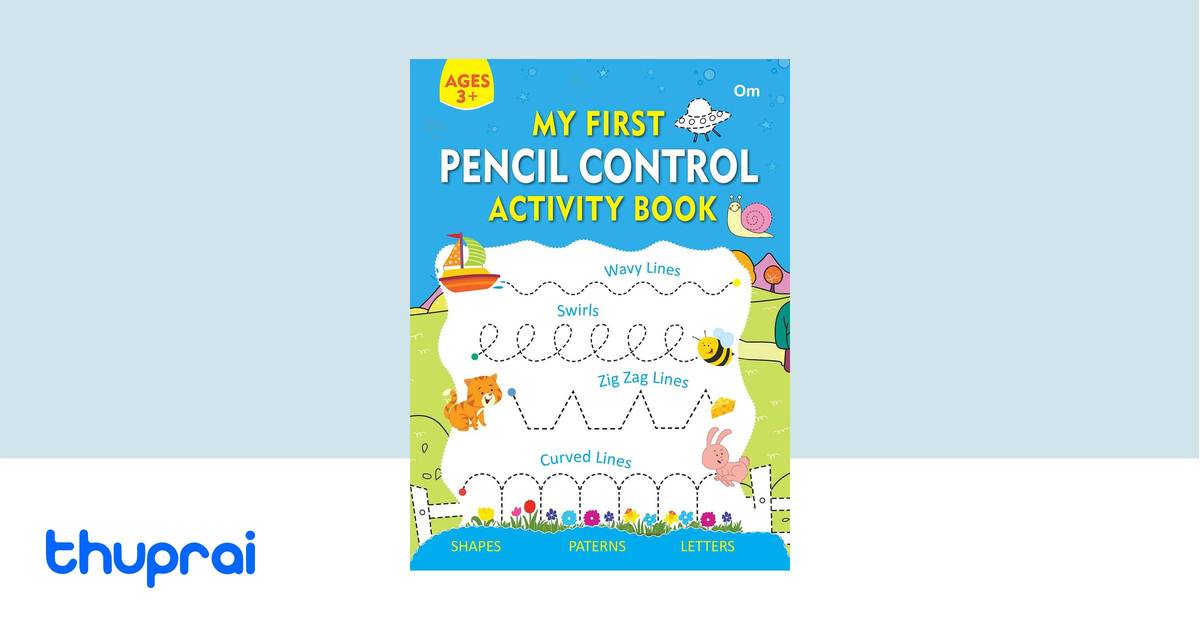 Buy My First Pencil Control Activity Book in Nepal | Thuprai