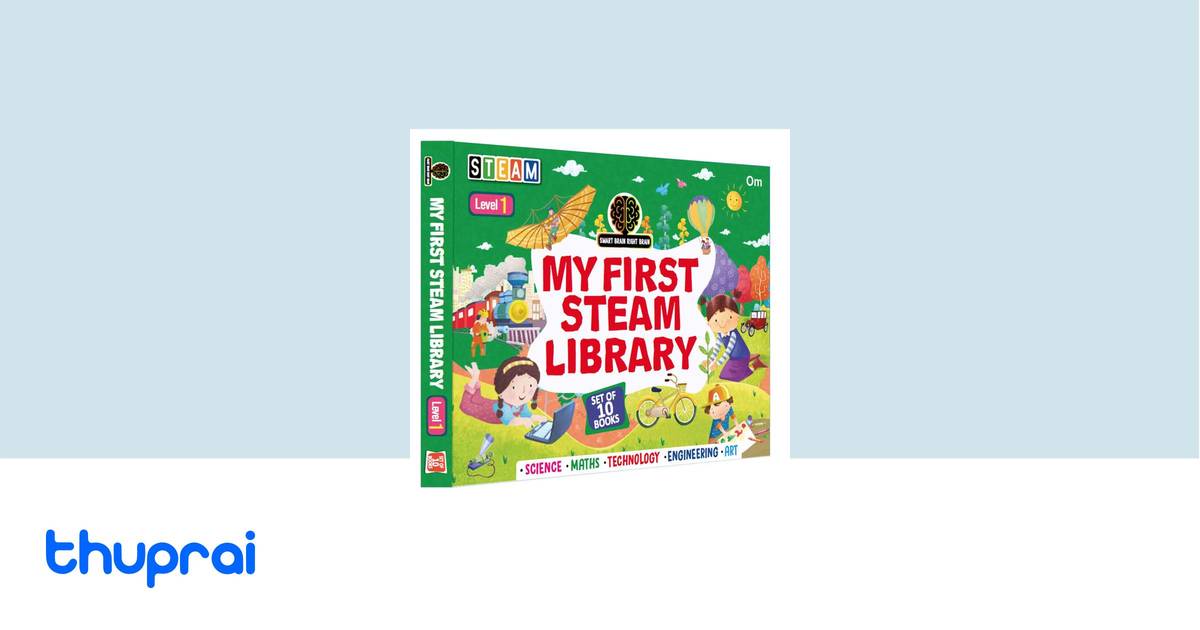 Buy My First STEAM Library Level-1 Box (Set of 10 Books) in Nepal | Thuprai
