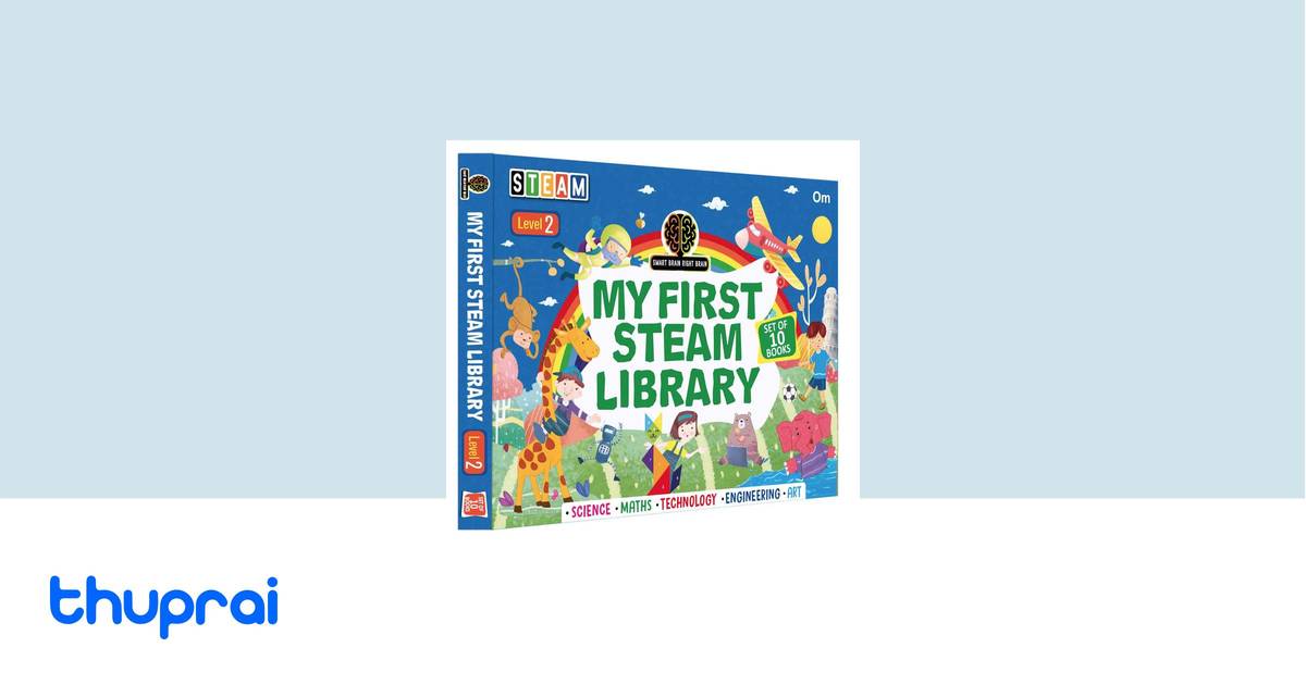 Buy My First STEAM Library Level-2 Box (Set of 10 Books) in Nepal | Thuprai