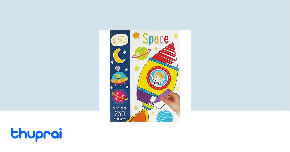 Buy 【中商原版】启蒙认知 宇宙 英文原版 My First Stickers Space 贴纸活动书 3-6岁 in Nepal ...