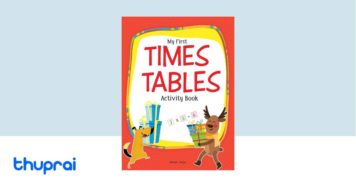 Buy My First Times Tables Activity Book: Multiplication Tables from 1: ...