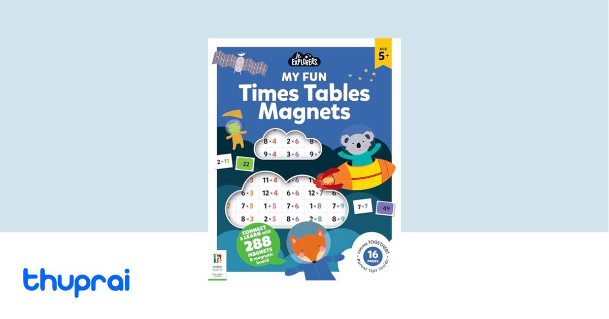 Buy My Fun Times Tables Magnets in Nepal | Thuprai