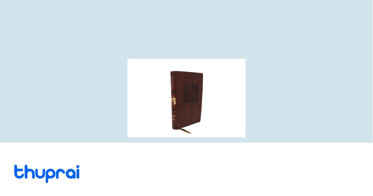 NET Bible, Thinline Art Edition, Large Print, Leathersoft, Brown ...