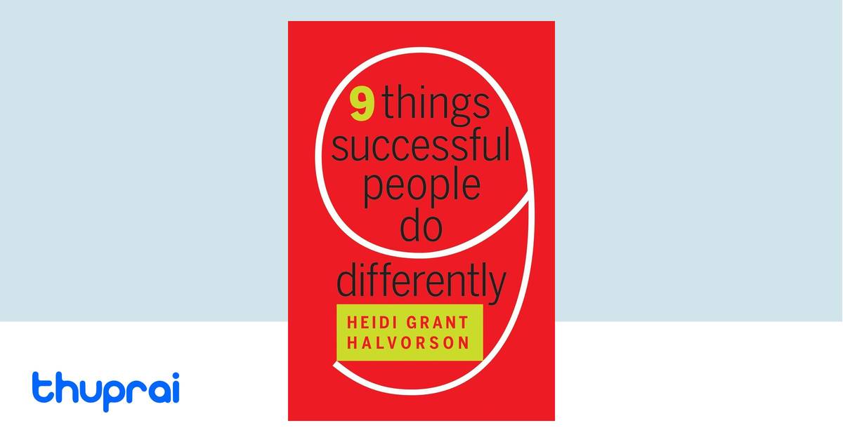 Buy Nine Things Successful People Do Differently in Nepal | Thuprai
