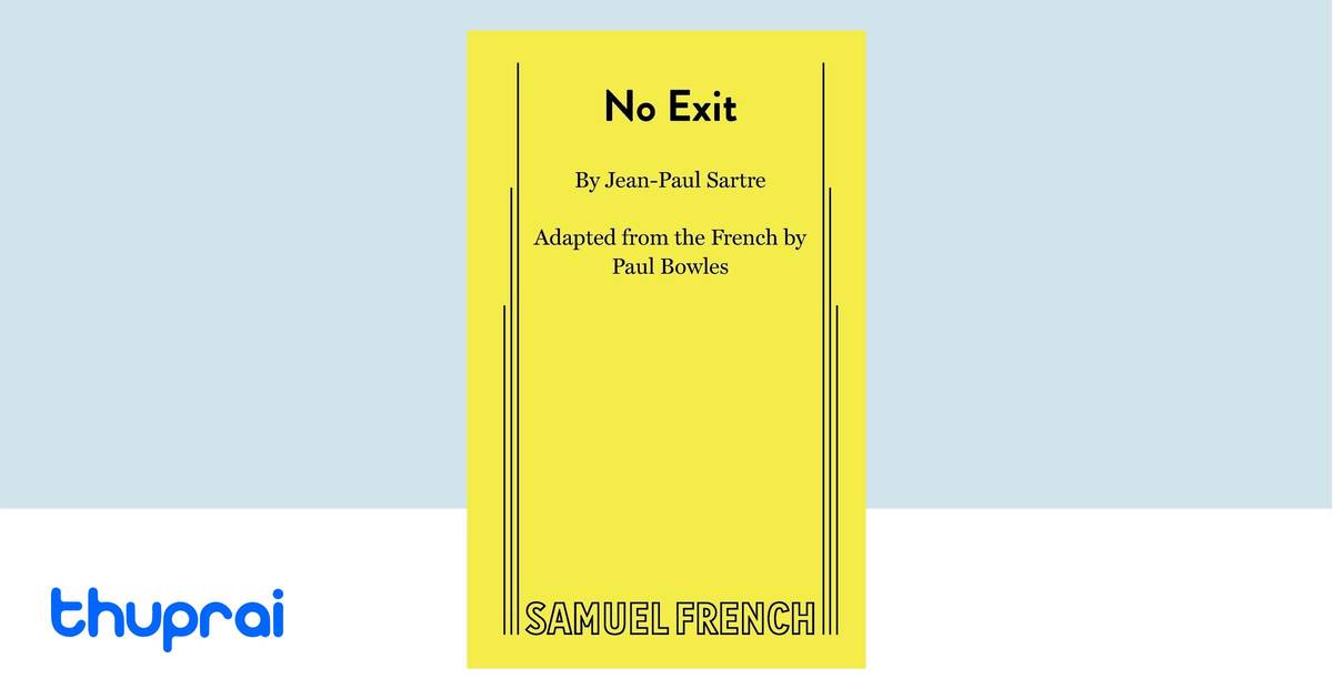 No Exit by Jean-Paul Sartre - Buy in Nepal | Thuprai