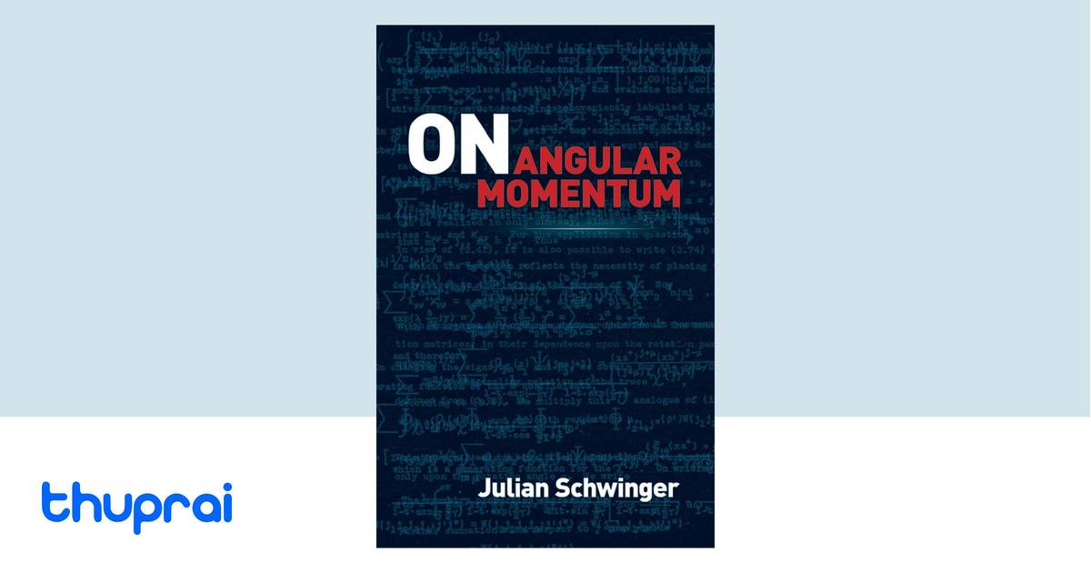 Buy On Angular Momentum (Dover Books on Physics) in Nepal | Thuprai