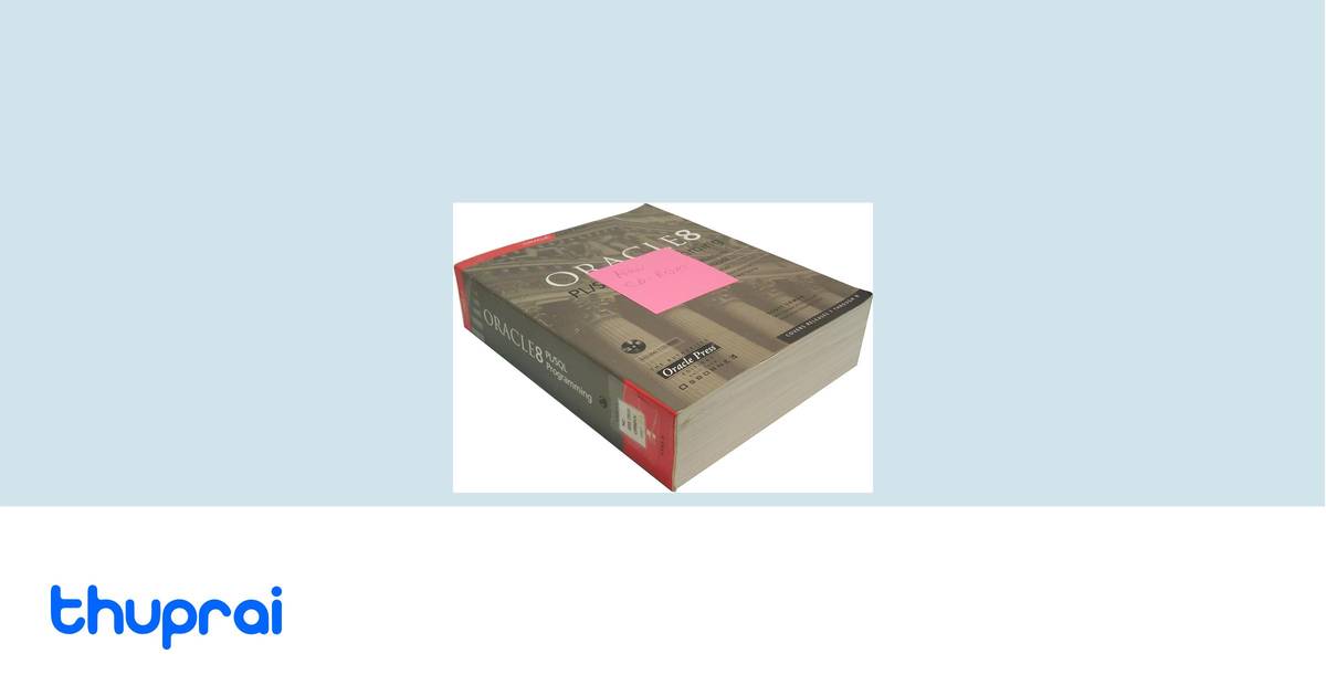 Buy Oracle8 PL/SQL Programming in Nepal | Thuprai