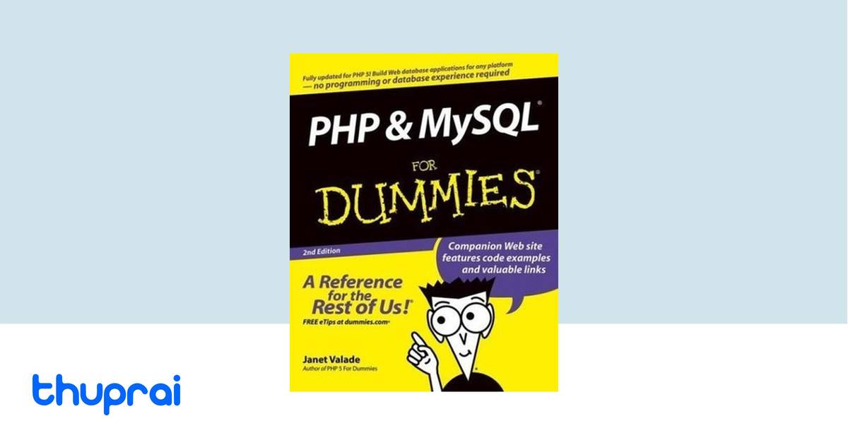 Buy PHP and MySQL For Dummies in Nepal | Thuprai