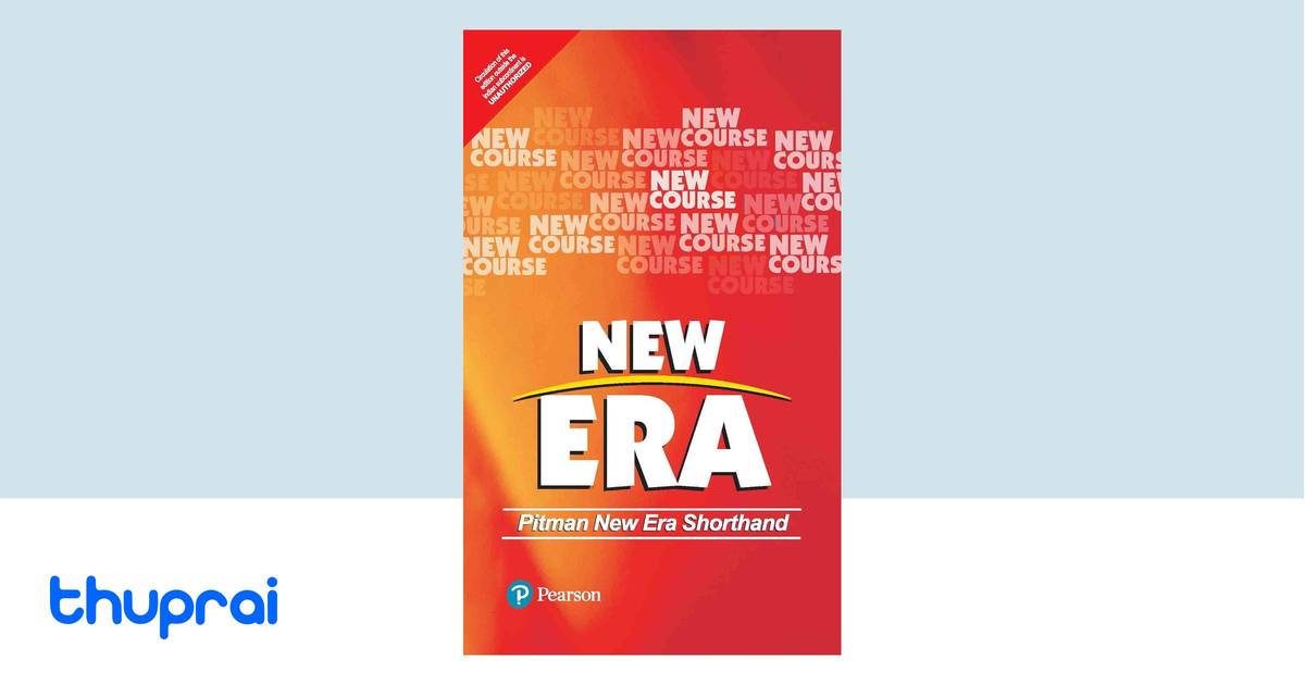 Buy Pitman Shorthand New Course New Era in Nepal | Thuprai