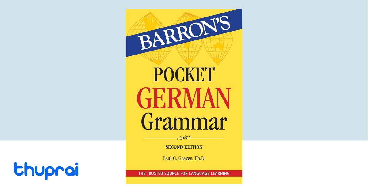 Buy Pocket German Grammar (Barron's Grammar) in Nepal | Thuprai