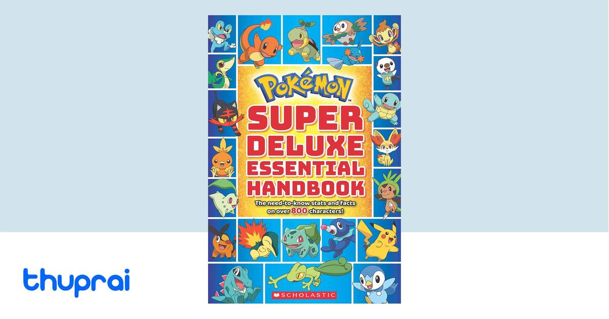 Buy Pokemon: Super Deluxe Essential Handbook in Nepal | Thuprai