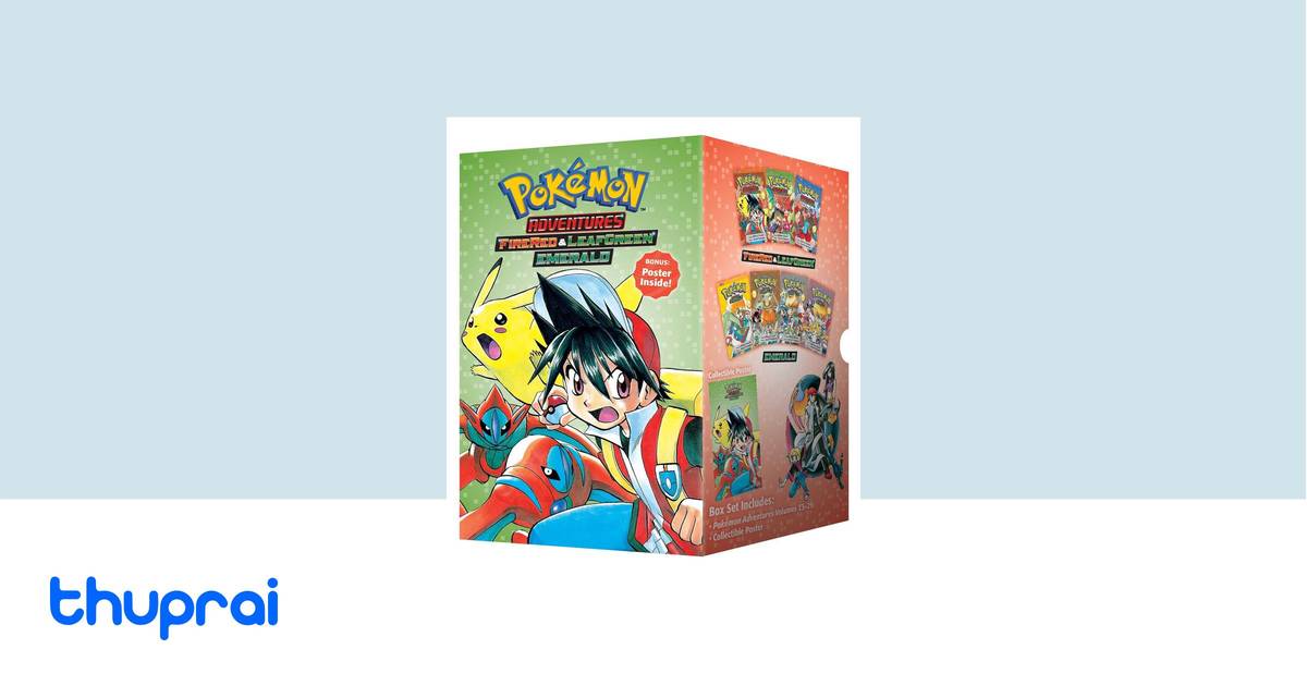 Pokémon Adventures FireRed & LeafGreen / Emerald Box Set: Includes Vols ...