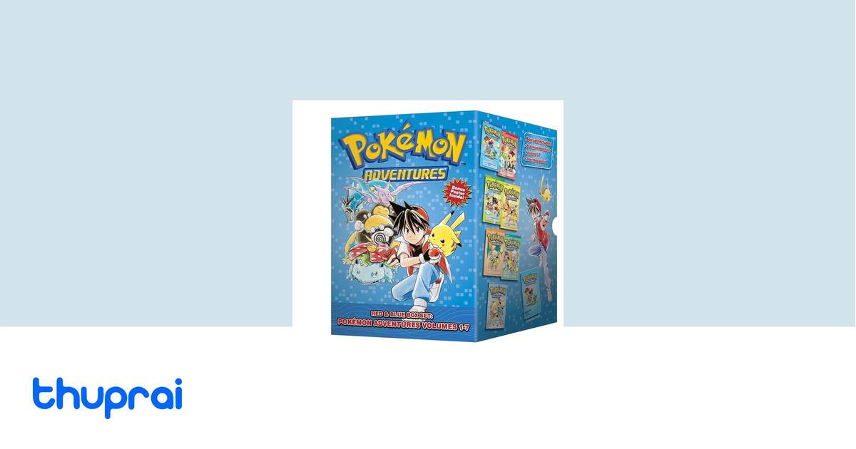 Buy Pokémon Adventures Red & Blue Box Set in Nepal | Thuprai