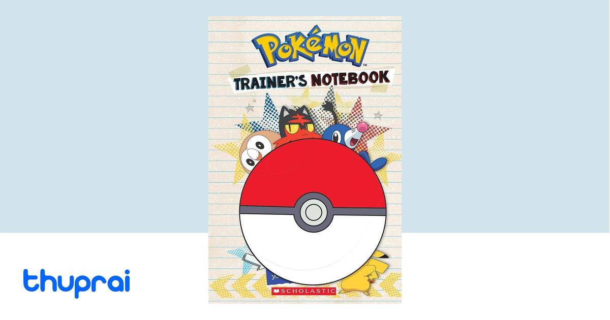 Buy Pokémon: Trainer's Notebook in Nepal | Thuprai