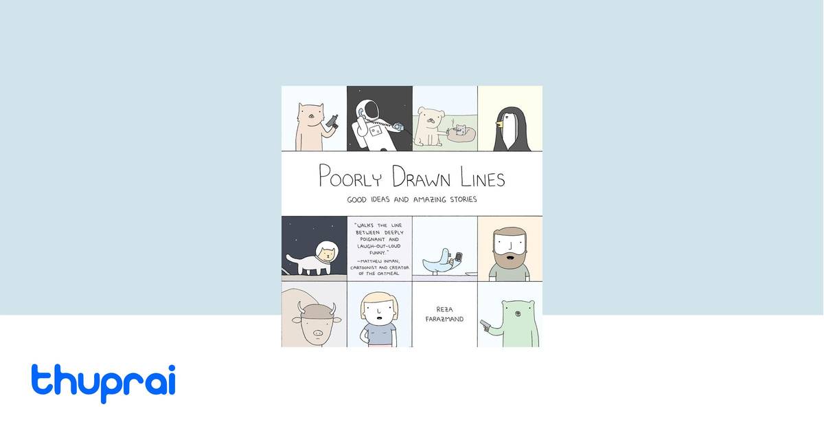 Poorly Drawn Lines by Reza Farazmand - Buy in Nepal | Thuprai
