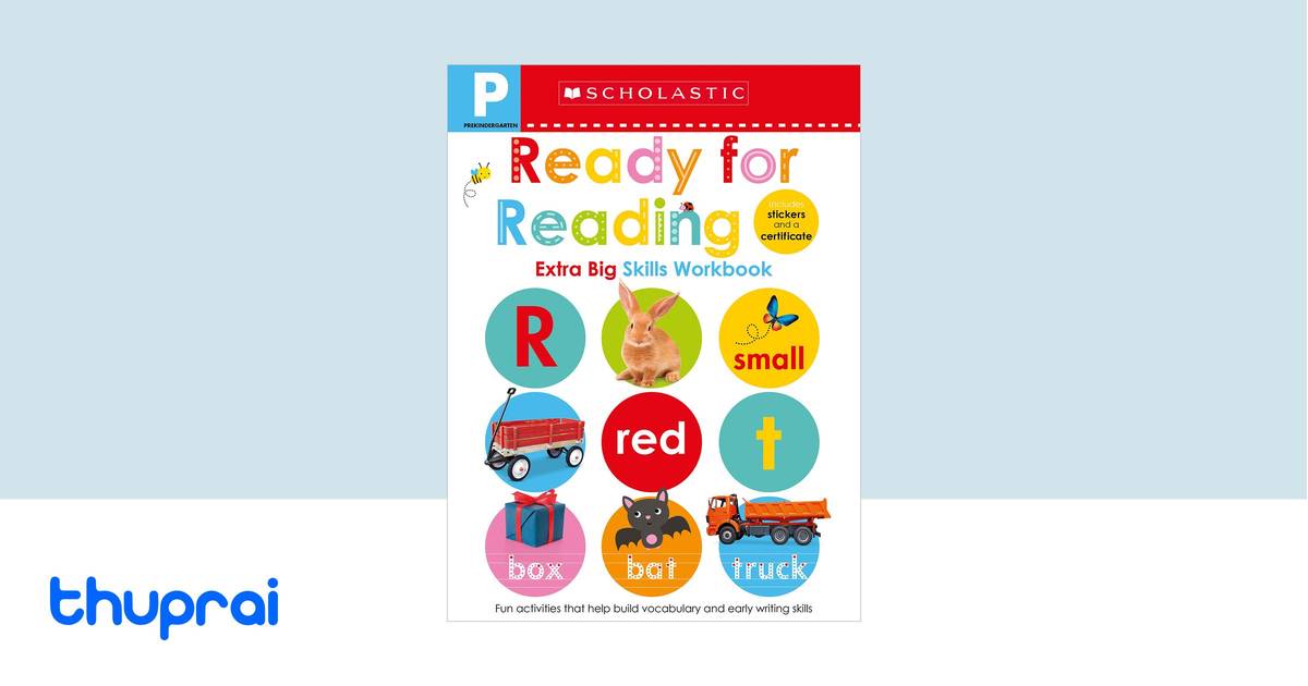 Pre-K Ready for Reading Workbook: Scholastic Early Learners (Extra Big ...