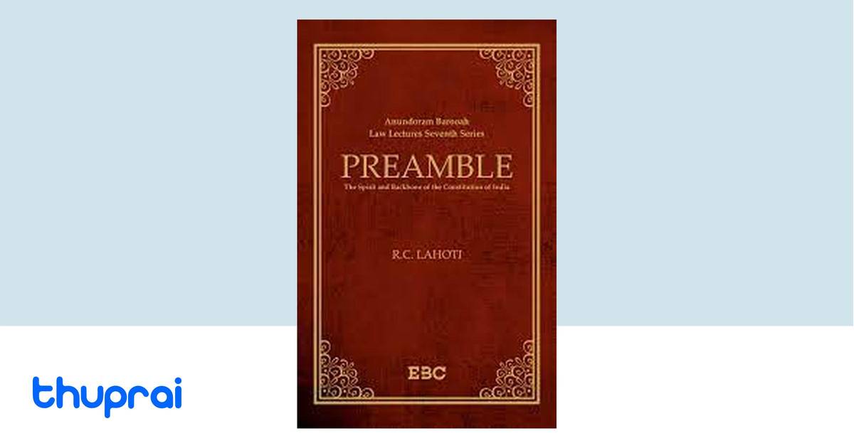 Buy Preamble In Nepal Thuprai