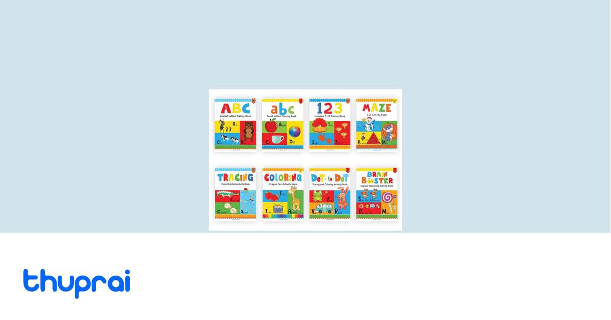 Buy Preschool Complete Learning Activity Pack For Kids in Nepal | Thuprai