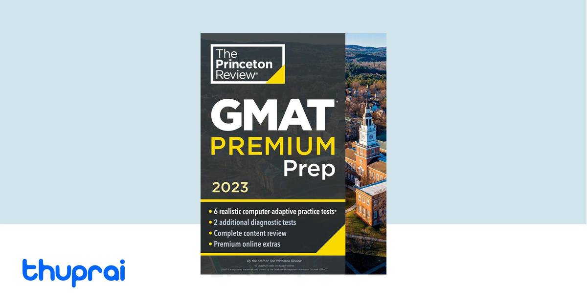 Buy Princeton Review GMAT Premium Prep, 2023 in Nepal | Thuprai