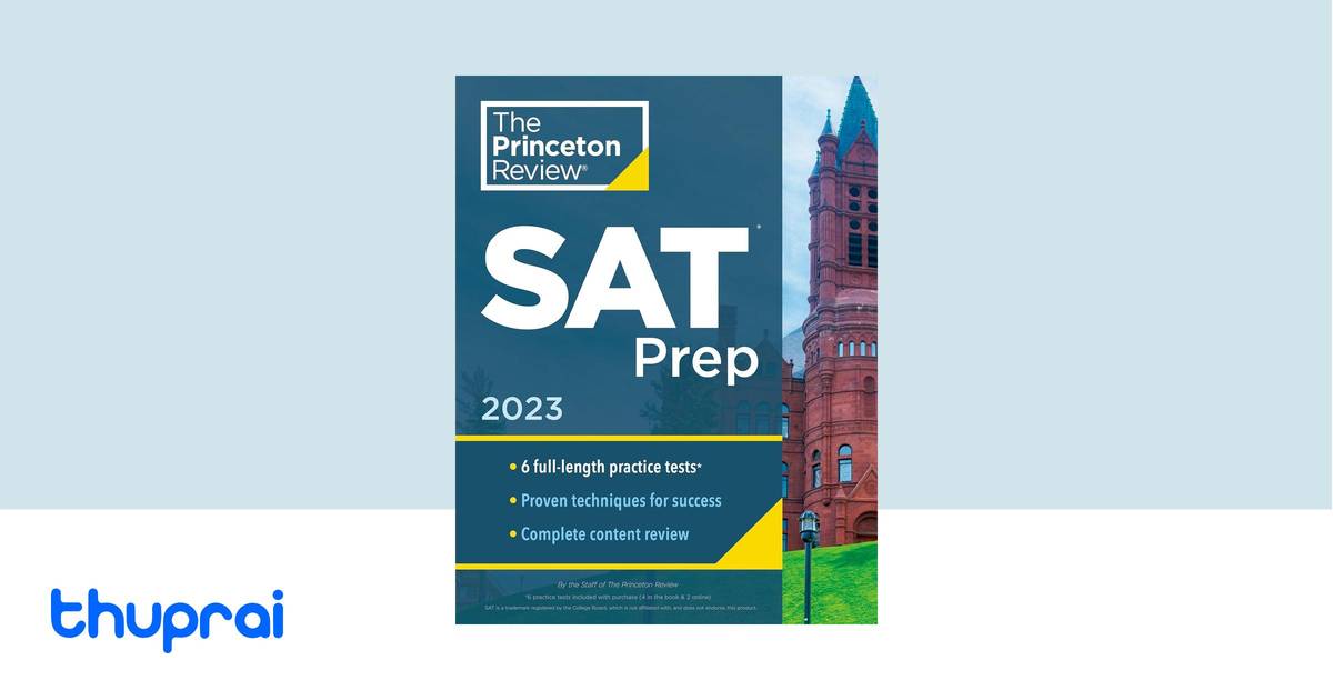 Buy Princeton Review SAT Prep 2023 in Nepal | Thuprai