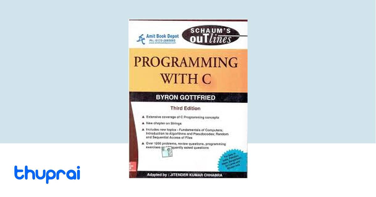 Buy Programming With C in Nepal | Thuprai
