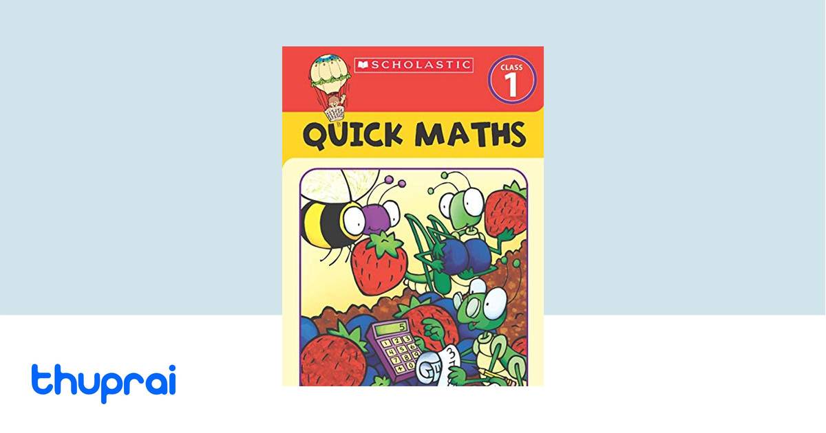 Buy Quick Maths Workbook Grade 1 in Nepal | Thuprai