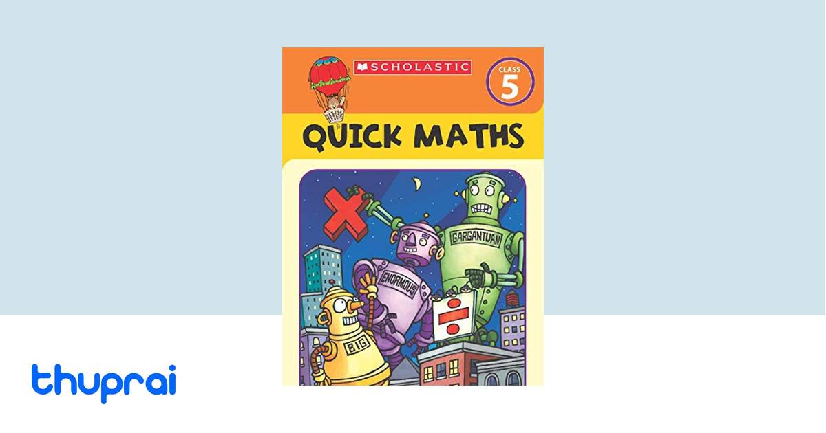 Buy Quick Maths Workbook Grade 5 in Nepal | Thuprai