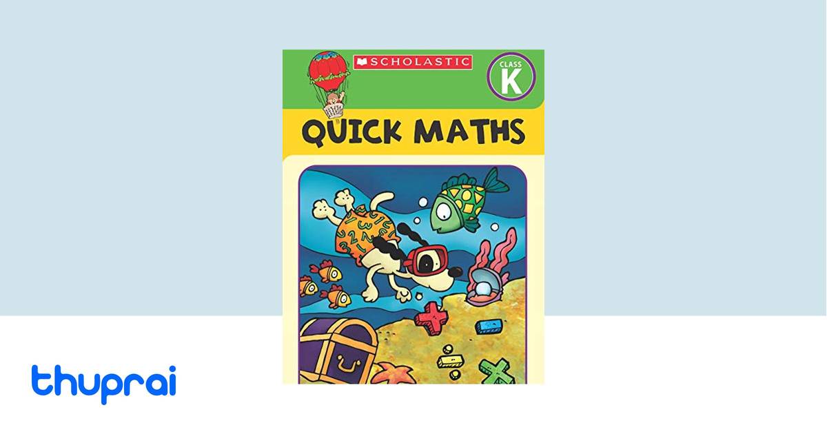 Buy Quick Maths Workbook Kindergarten in Nepal | Thuprai