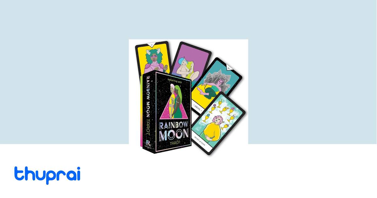 Rainbow Moon Tarot: 78 card deck and 144 page book by Sam Rook, Sam ...