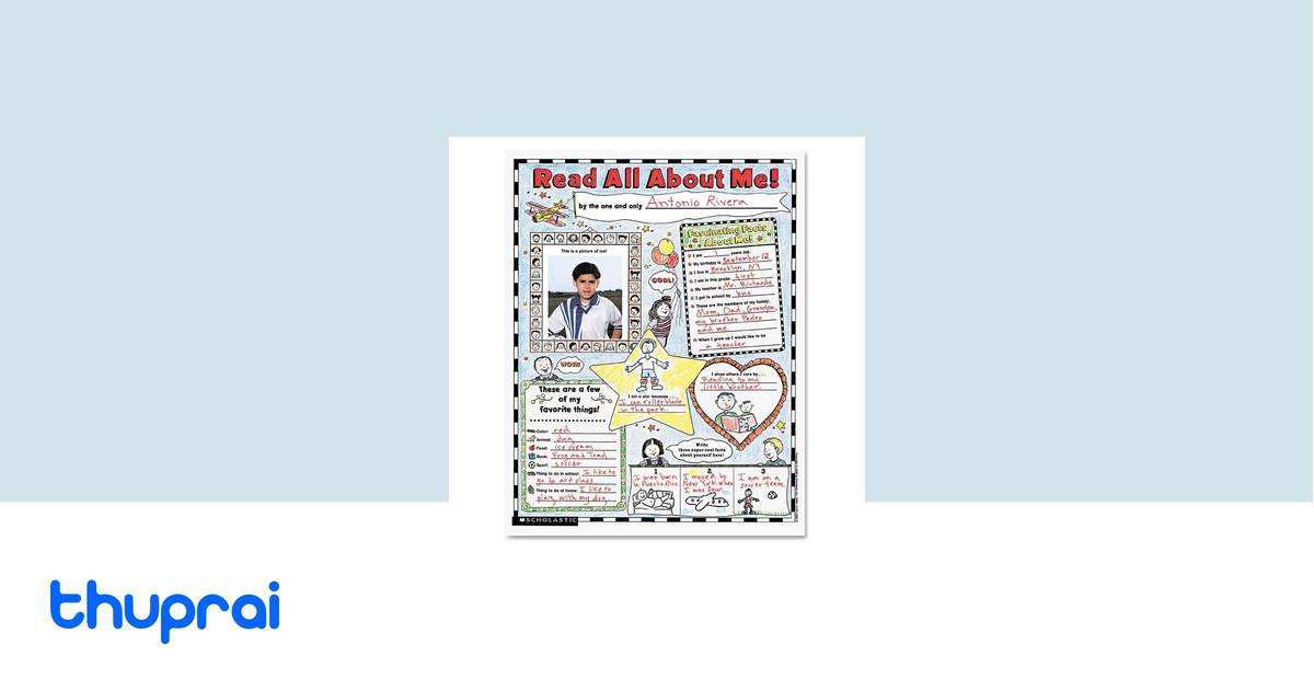 Buy Read All about Me Instant Personal Poster Set, Grades K-2: 30 Big ...