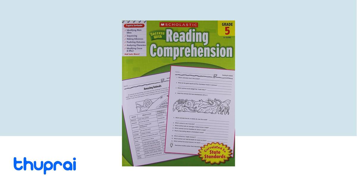 Reading Comprehension by Scholastic, Inc. Staff - Buy in Nepal | Thuprai