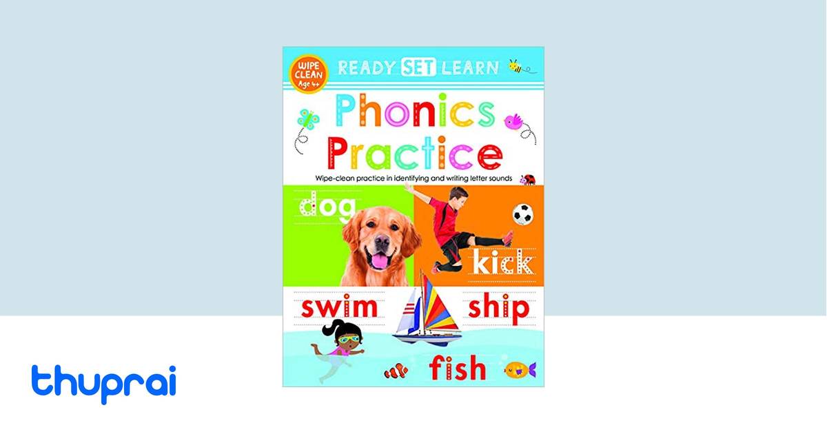 Buy Ready Set Learn Workbooks: Phonics Practice in Nepal | Thuprai