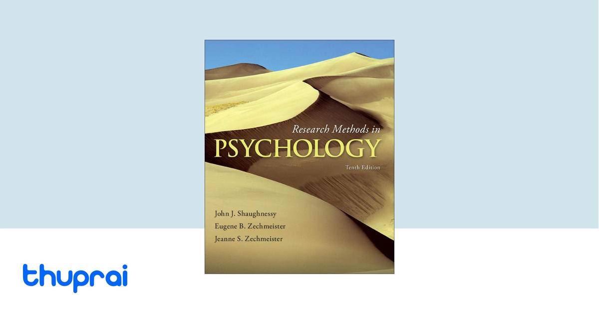 Research Methods in Psychology by Eugene B. Zechmeister, Professor ...