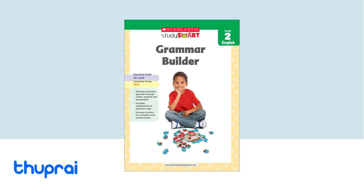 Scholastic Study Smart Grammar Builder Grade 2 by Scholastic - Buy in ...