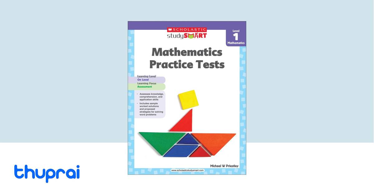 Buy Scholastic Study Smart Mathematics Practice Tests Level 1 in Nepal ...
