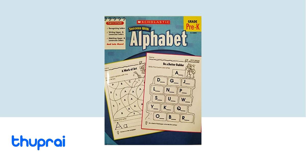 Buy Scholastic Success With Alphabet in Nepal | Thuprai