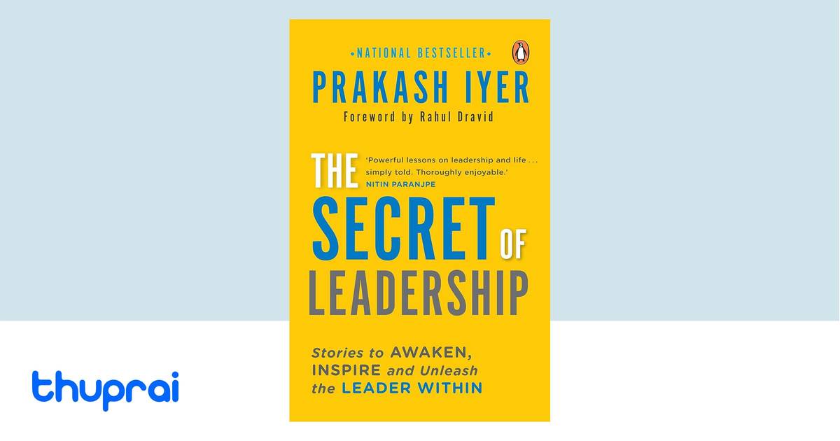 Buy Secret of Leadership in Nepal | Thuprai