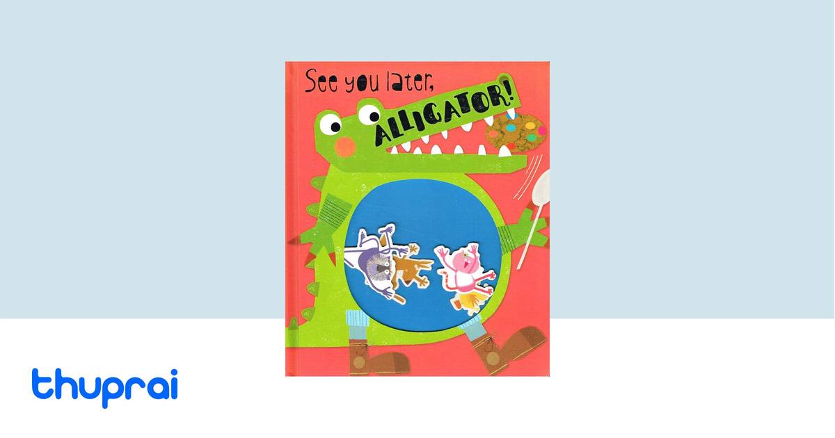 Buy See You Later Alligator Acetate Pocket in Nepal | Thuprai