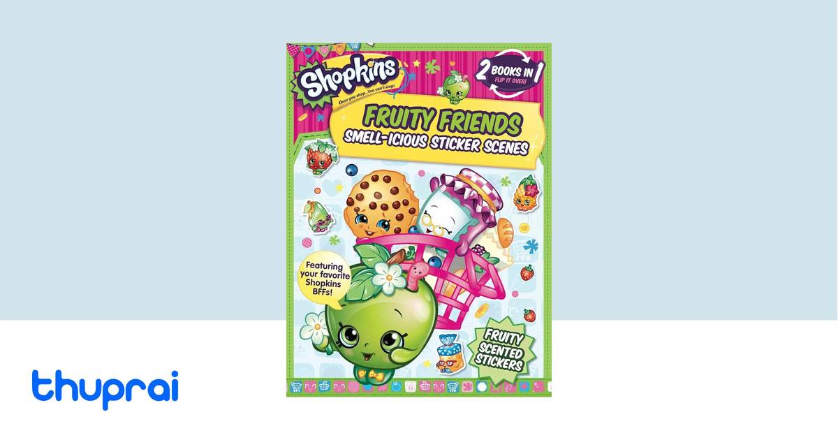 Shopkins Fruity Friends/Strawberry Kiss (Sticker and Activity Book) by ...