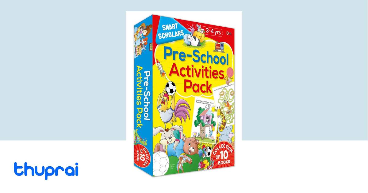 Buy Smart Scholars Pre-School Activities Pack (Box) in Nepal | Thuprai