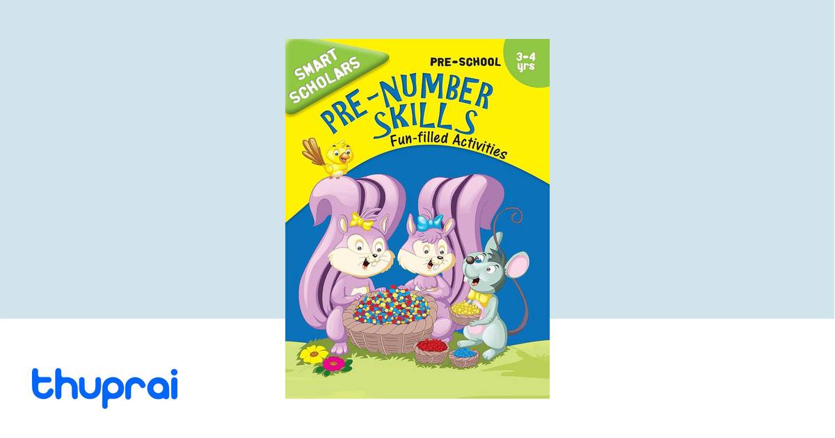 Buy Smart Scholars Pre-School Pre-Number Skills in Nepal | Thuprai