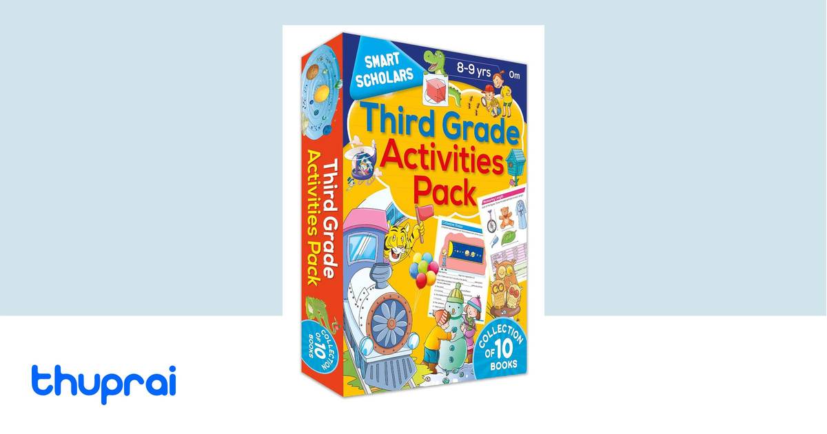 Buy Smart Scholars Third Grade Activities Pack (Box) in Nepal | Thuprai