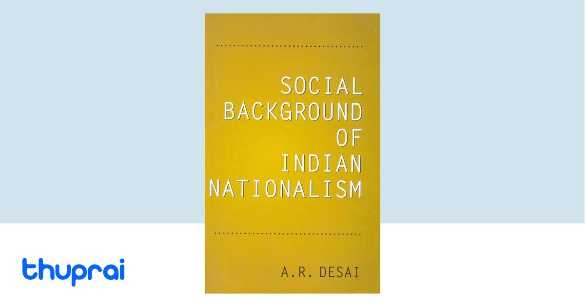 Buy Social Background of Indian Nationalism in Nepal | Thuprai