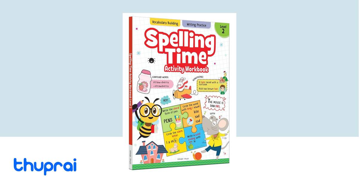 Buy Spelling Time Activity Workbook: Book 2 in Nepal | Thuprai