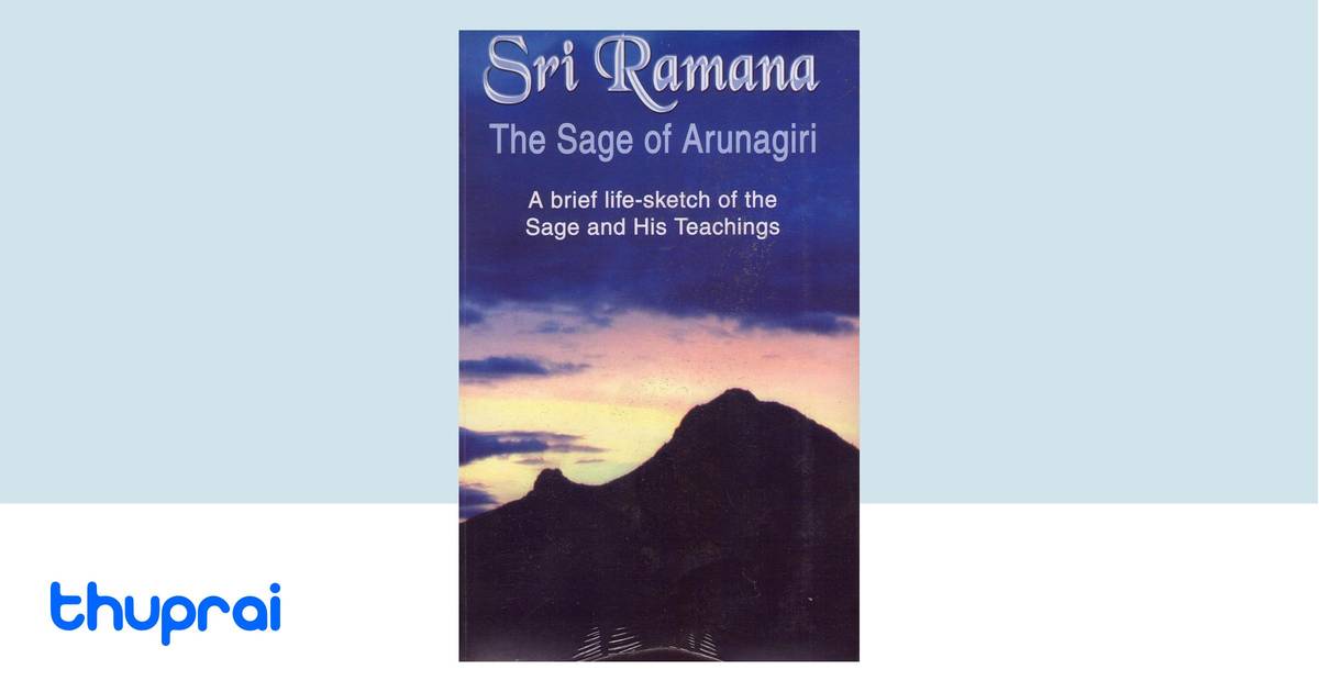 Buy Sri Ramana, the Sage of Arunagiri in Nepal | Thuprai