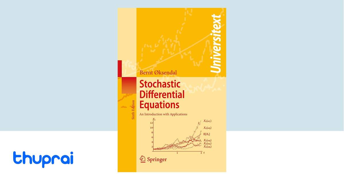 Buy Stochastic Differential Equations In Nepal Thuprai