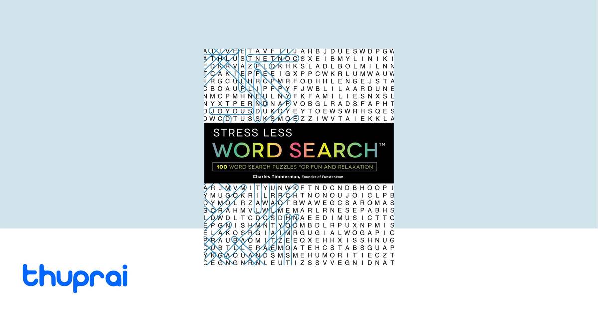 Buy Stress Less Word Search: 100 Word Search Puzzles for Fun and ...